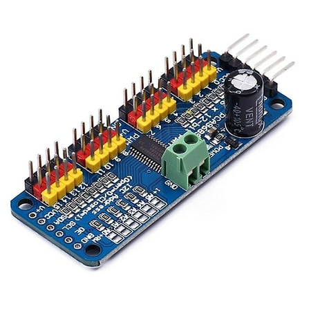 Xizioo Pca9685 16 Channel 12-bit Pwm Servo Motor Driver Module For ...