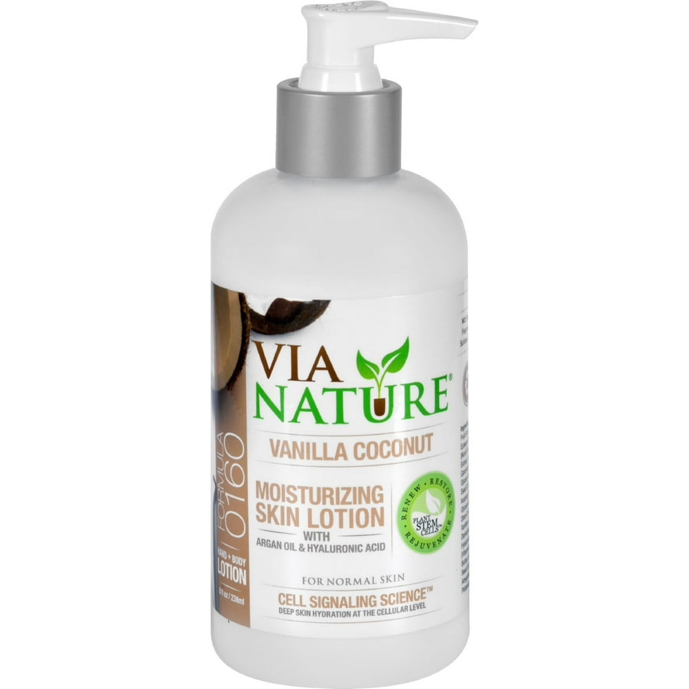 Via Nature Lotion - Moisture - Vanilla Coconut - 8 fl oz - Walmart.com ...