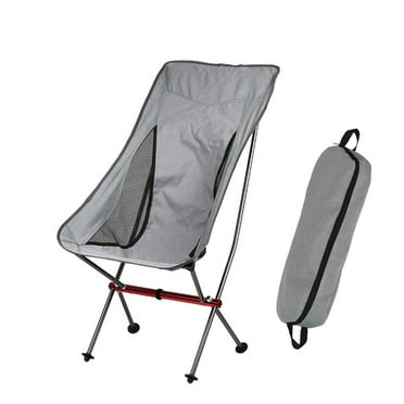 Ozark Trail High Back Camping Chair, Black, Adult - Walmart.com