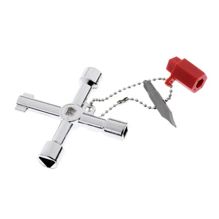 Key Universal Control Cabinet Key Square Triangle Switch Wrench ...