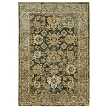 UPC 748679618187 - Oriental Weavers Andorra Area Rug 2417B Traditional ...