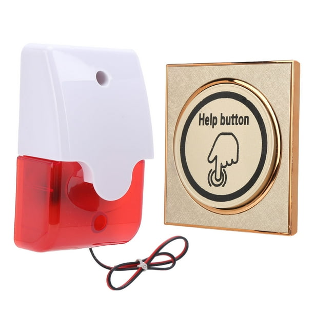 Emergency Call Button,Smart Call Button System Sound Light Alarm ...