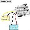 DC Step-up Module 12V to 19V 10A 190W Car Power Converter - Walmart.com