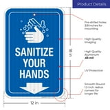 Wash Your Hands Here Sign, - Walmart.com