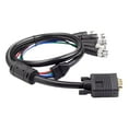 VGA To RGBHV Cord with 5 BNC Connection Coaxial Cable Male To Male Line ...