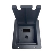 Hubbell Raco 6239BP Brass Plated Concealed Receptacle Floor Box Kit ...