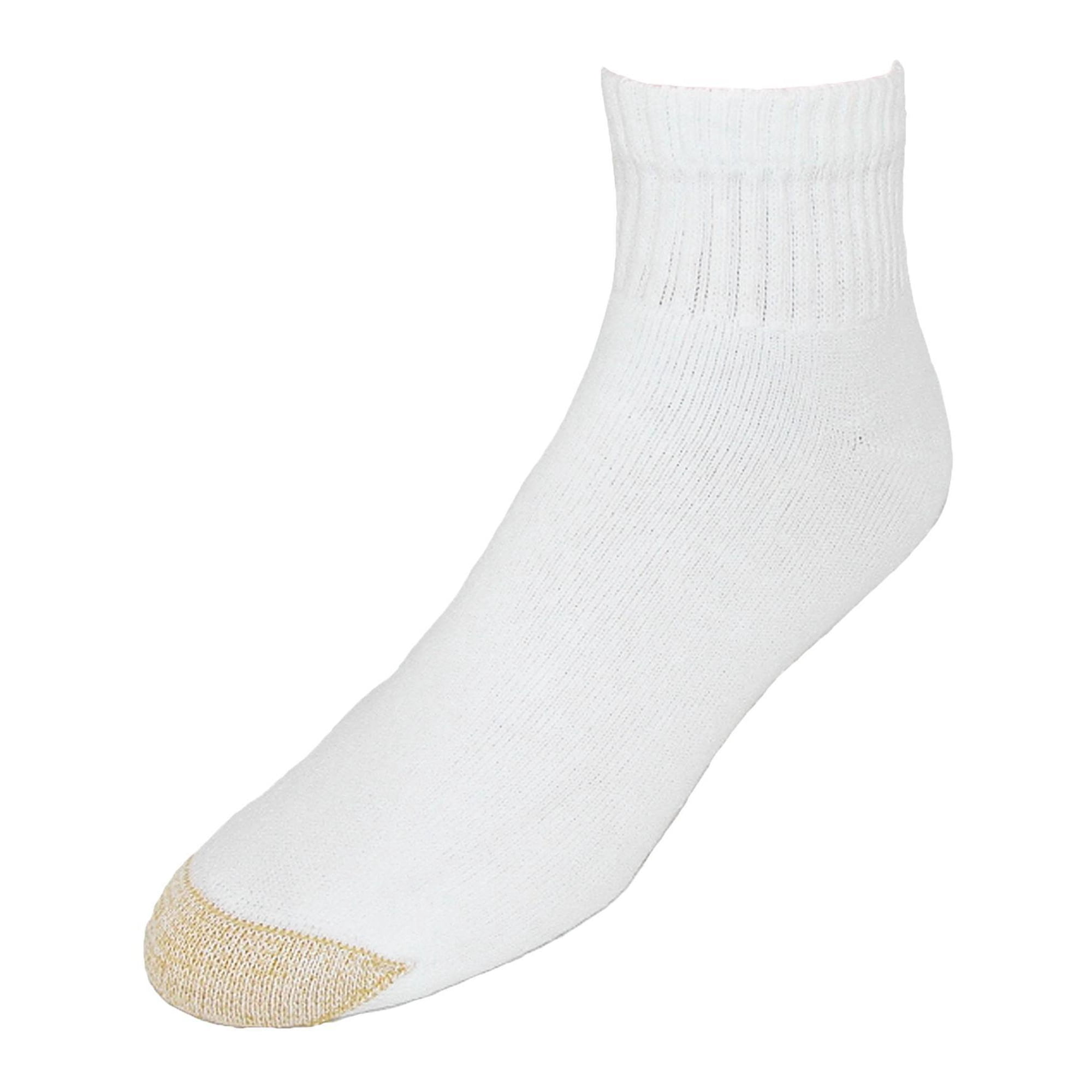 Click here for Goldtoe Gold Toe Cotton Quarter Socks (Pack Of 6)... prices