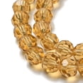 20strands Transparent Glass Beads Strands Faceted(32 Facets) Round ...