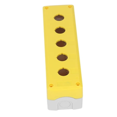 Control Station Box, 5 Holes Easy Operation Push Button Box Protection ...