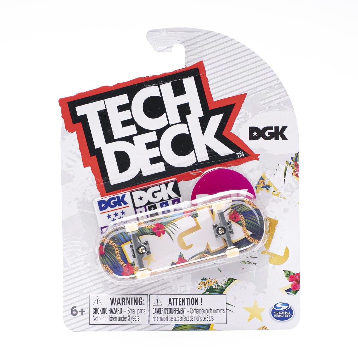 Tech Deck Fingerboard Complete Skateboard with Authentic Graphics ...
