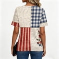 KDDYLITQ 250 Year Anniversary Shirt Short Sleeve Tunic Memorial Day Top ...