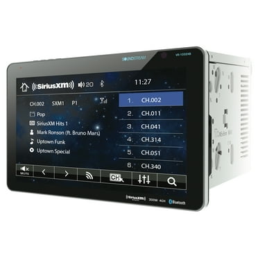 "Soundstream VR-75XB 7"" Single DIN Bluetooth Head Unit, Motorized ...