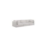 Meridian Furniture Ease Cream Fabric Modular Sofa - Walmart.com