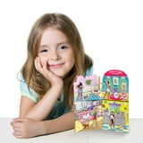 Barbie Stick and Play, Fold and go with 25 Multicolor Repositionable ...