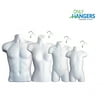 Children's White Half Round Torso Form (Pack of 12) - Walmart.com