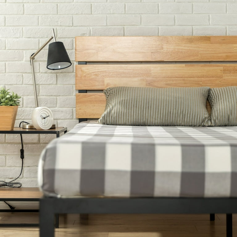 Alianna Platform Bed Wood Species Pine Solid Wood Walmart