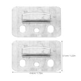 Raindrops 100Pcs Wall Panel Clamp Integrated Wall Panel Furniture ...