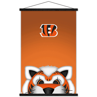 GAPPER Cincinnati Reds 12'' x 12'' Minimalist Mascot Poster Print ...