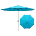 Abble 11FT Outdoor Patio Umbrella with Crank Handle, Market Umbrella ...