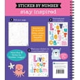 Brain Games - Sticker by Number: Stay Inspired - Walmart.com