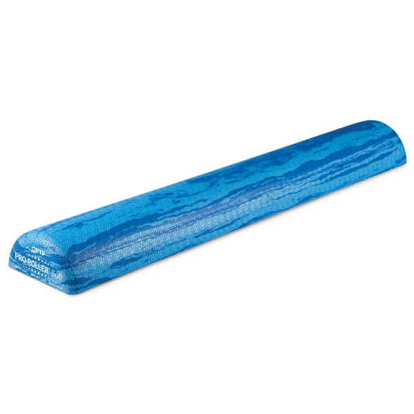 Optp Pro Roller Soft Density Half Foam Roller Blue 36x 6 X 3