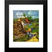 FrameToWall - C Allan Gilbert FRAMED Art Print 15x18 "All is Vanity ...