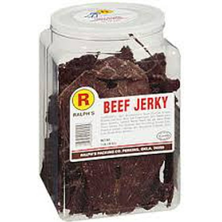 Ralphs Packing Co Ralph's Regular Beef Jerky - Walmart.com