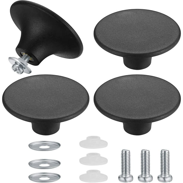 SHAR 4 Pieces Pot Lid Knobs, Pot Lid Knobs, Heavy Duty Stainless Steel ...