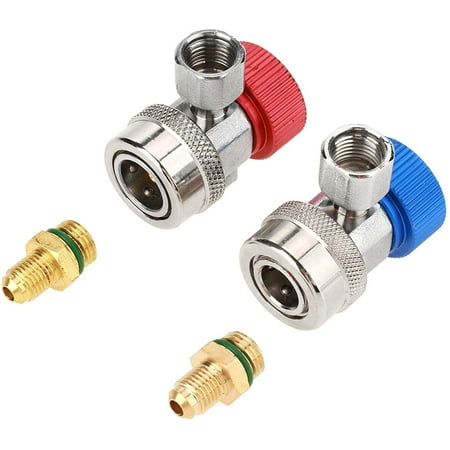 Quick Coupler Connector, R134 A/C Low/High Quick Connect A/C Coupler ...