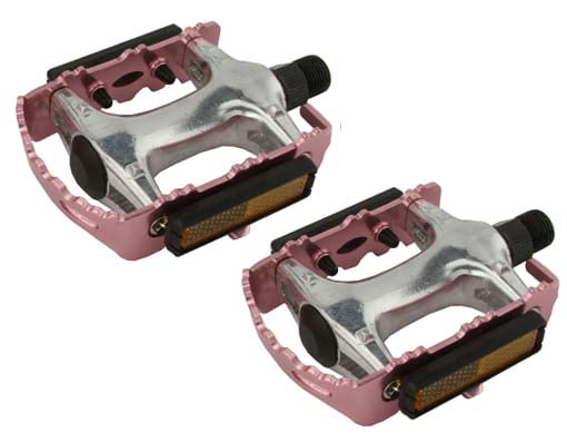 940 Alloy Pedals 9/16" Pink. Bike pedals, bicycle pedal, mostly for ...