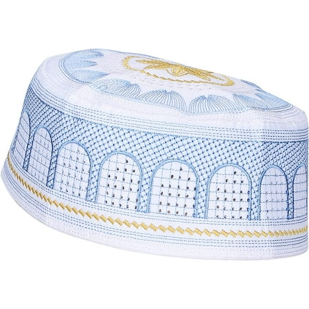 Muslim Creative Prayer Hat, Islamic Worship Prayer Embroidery Saudi ...
