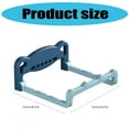 Bathroom Wall Mounted Basin Shelf Rack With Adhesive Backing Plastic ...