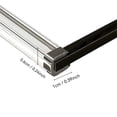 U-Shape PVC Clear Edge Protector Trim Transparent Sealing Strip for ...