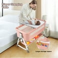 Free Shipping! Folding Baby Bassinet Bedside Bassinet Travel Crib with ...