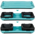 ZENSTYLE 43'' Adjustable Fitness Stepper with 4 Risers, Aerobic ...