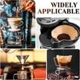 Coffee Filters 100 Count #4 Cone 8-12 Cup Disposable Unbleached Paper ...