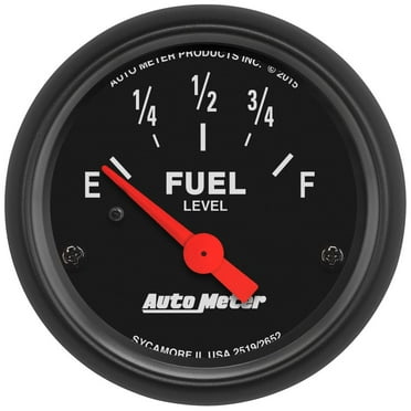 AutoMeter 2642 Z-SeriesT Electric Fuel Level Gauge - Walmart.com