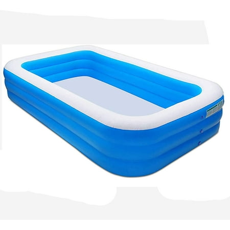Inflatable Swimming Pool, Inflatable Pool Blow up Pool Family Lounge ...
