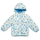 Bluey Bingo Boys' Winter Puffer Jacket Zip-Up, Toddler to Big Kid ...