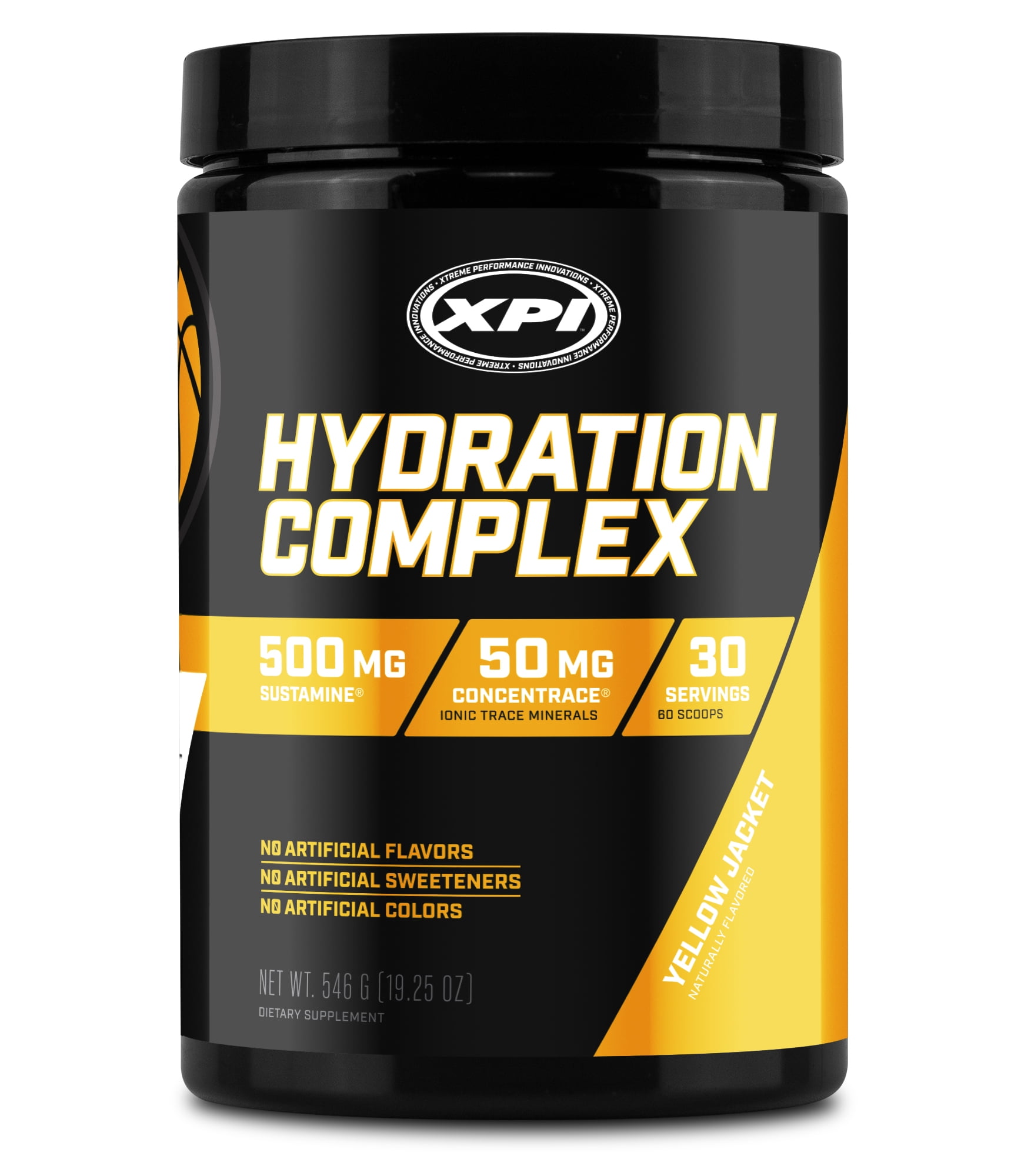 XPI Supplement Hydration Complex, 30 Servings (Yellow Jacket) - Non-GMO ...