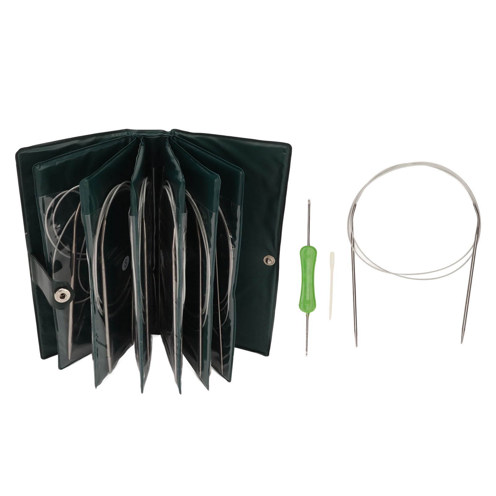 Click here for Staiysm Stainless Steel Circular Needles Set 11 Pc... prices