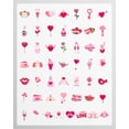 35pcs-50pcs Cute Stationery Stickers Romantic Kids Stickers Valentine's ...