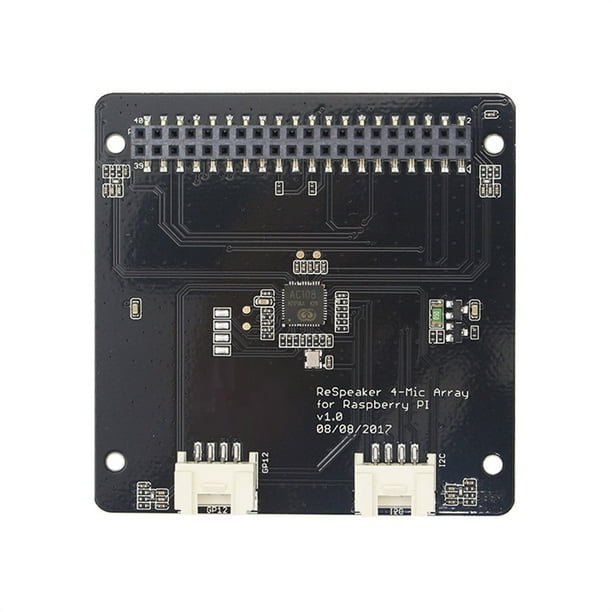ReSpeaker 4-Mic Array Quad-microphone Expansion Board for Raspberry Pi ...