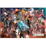 Marvel Comics - Avengers - Minimalist Grid Wall Poster, 22.375" x 34 ...