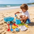 Children Sand Beach Toy Kit, Digging Tools with Truck & Watering Can ...