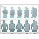 Everest 13" Mini Backpack Handbag, Black All Ages, Unisex HP1100-BK, Carrier and Shoulder Book ...