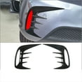 Easy Installation ABS Front Rear Wind Blade Covers Car ABS Eyebrow ...