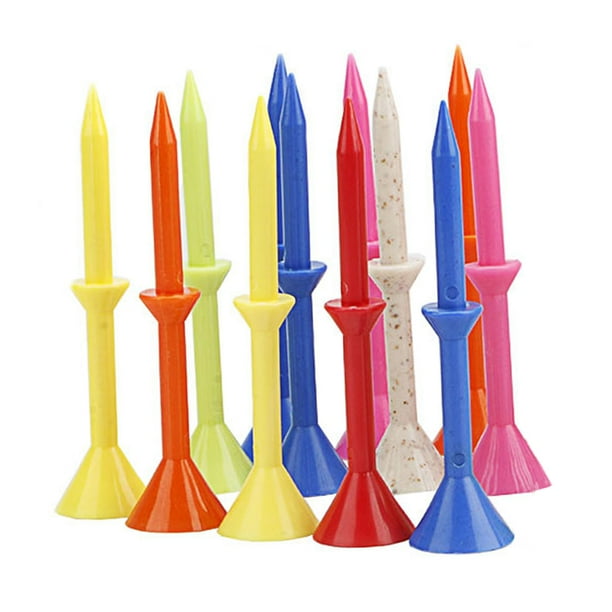 Professional Wedge Golf Tees 12 Pieces Random Colors Golfer Training ...