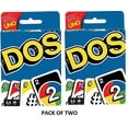 Mattel Dos Card Game Pack of Two - Walmart.com