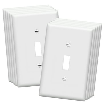 Rivers Edge Products Electrical Cover Plate Switch Double - Beach, Fits ...